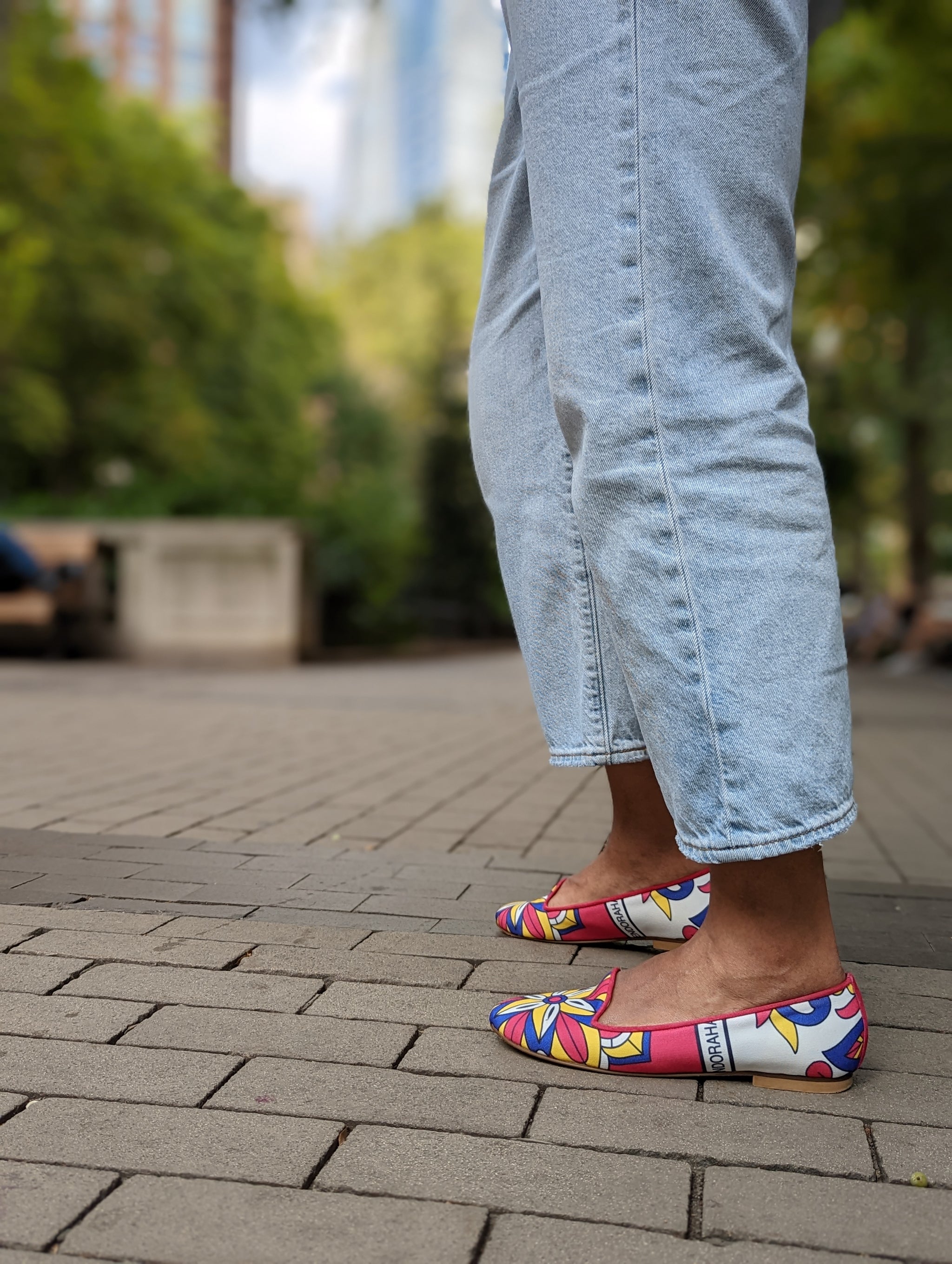 Made in Italy ballerina, Floral Ballerina, Fioretta Ballerina | Bizushoes